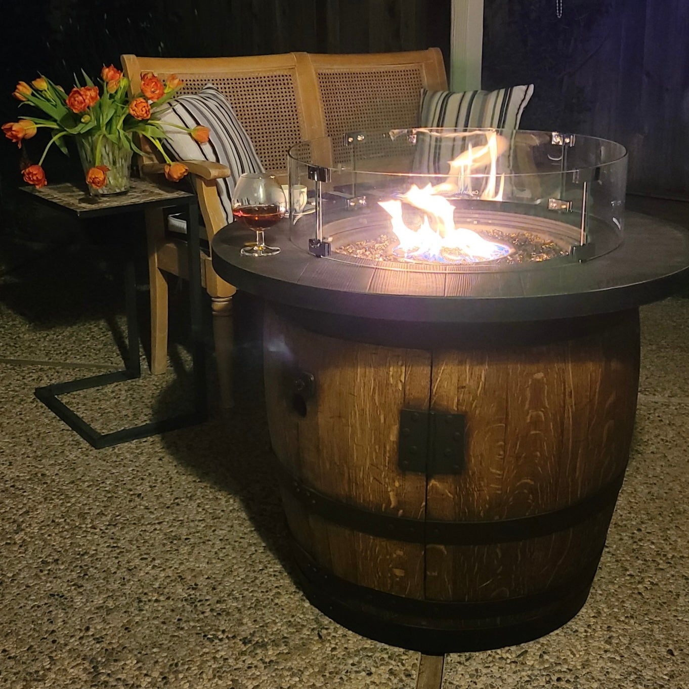 Wine Barrel Fire Pit | Barrel Dreams Inc.