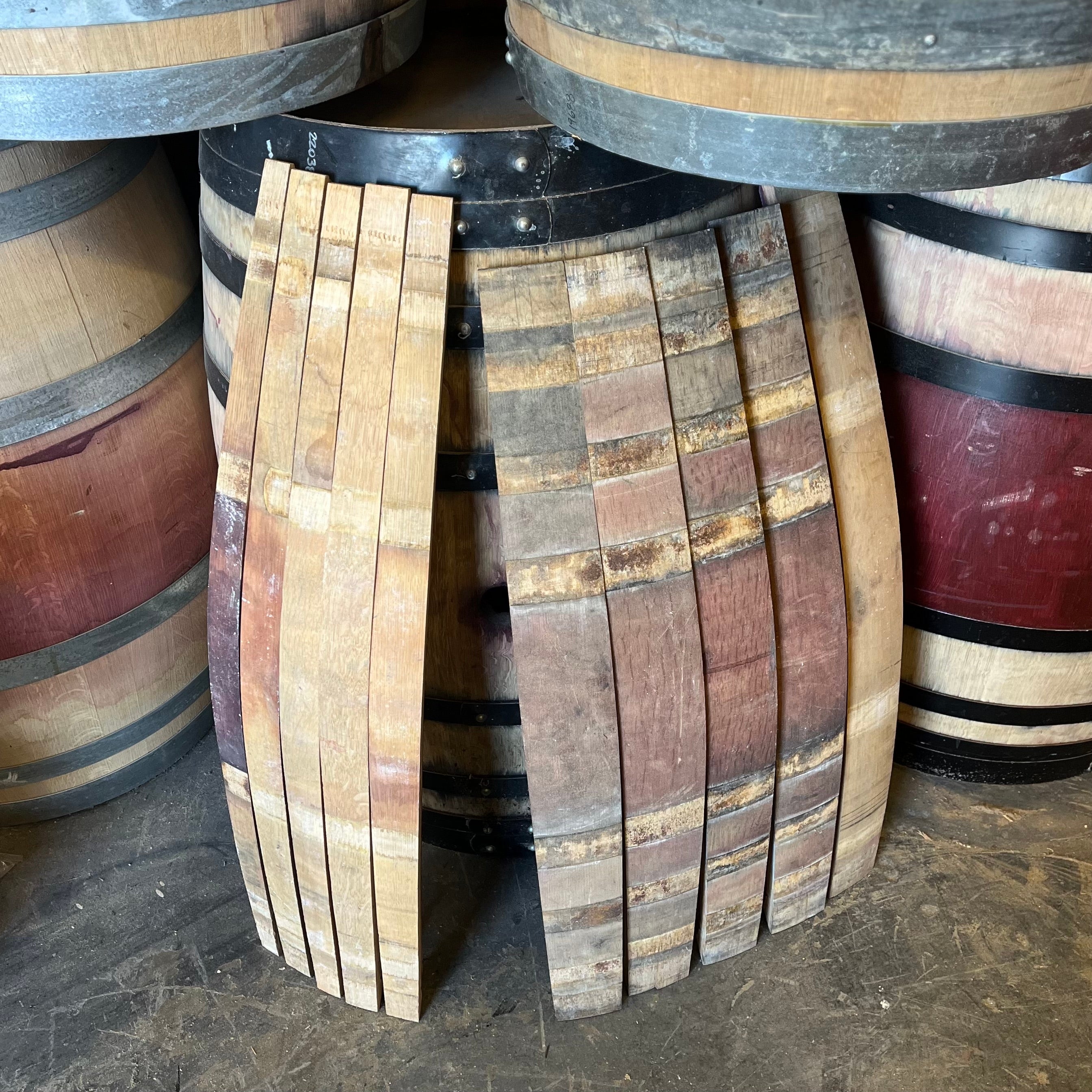 Wine Barrel Staves | Barrel Dreams Inc.