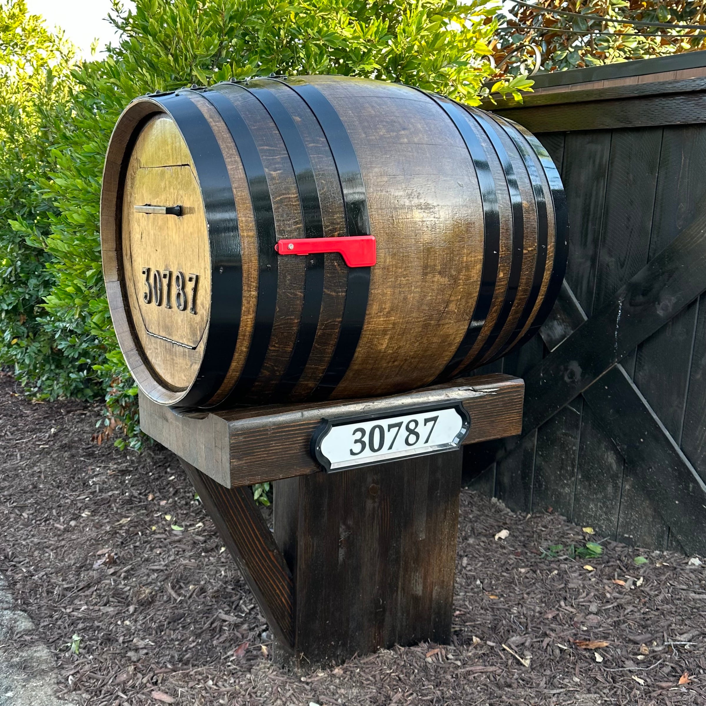 Wine Barrel Mailbox | Barrel Dreams Inc.
