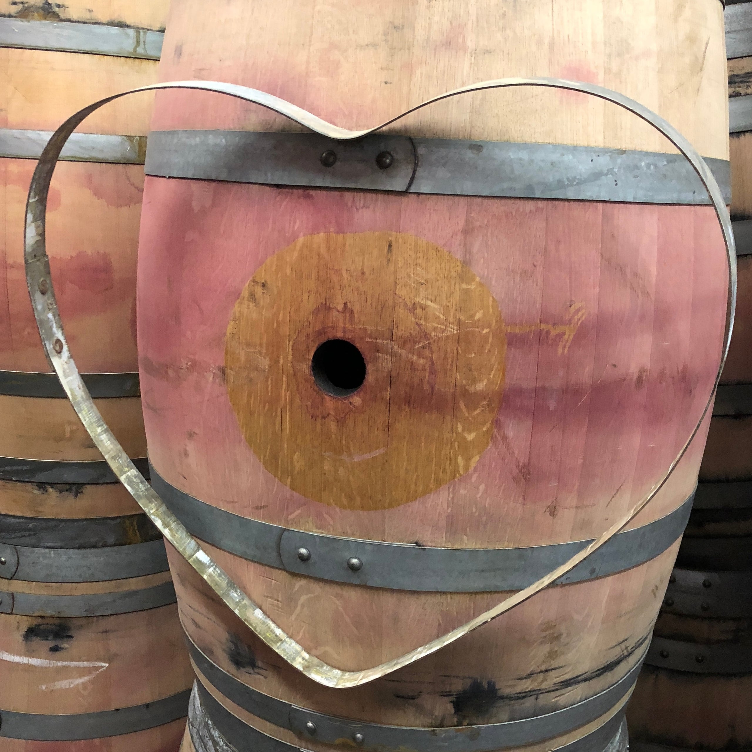 Heart Shaped Metal Hoop | Barrel Dreams Inc.